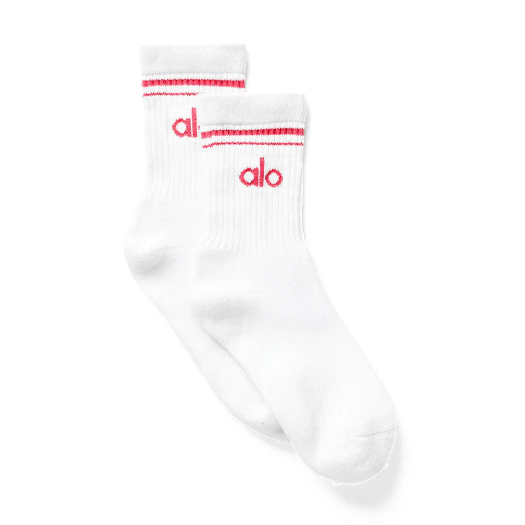 Alo Yoga Unisex Sock Whtred Fits Shoe Sizes – JLOOD.COM
