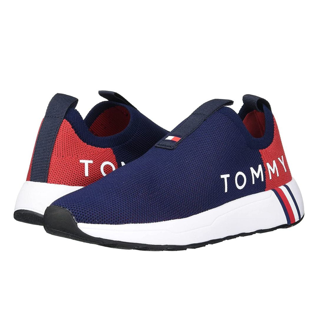 Tommy Hilfiger Aliah Navy Slip on Sneakers Women – JLOOD.COM